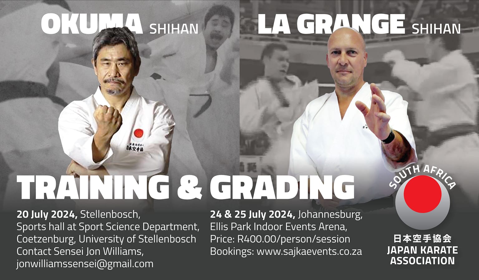 SA JKA Karate Events – Events portal of SA JKA Karate
